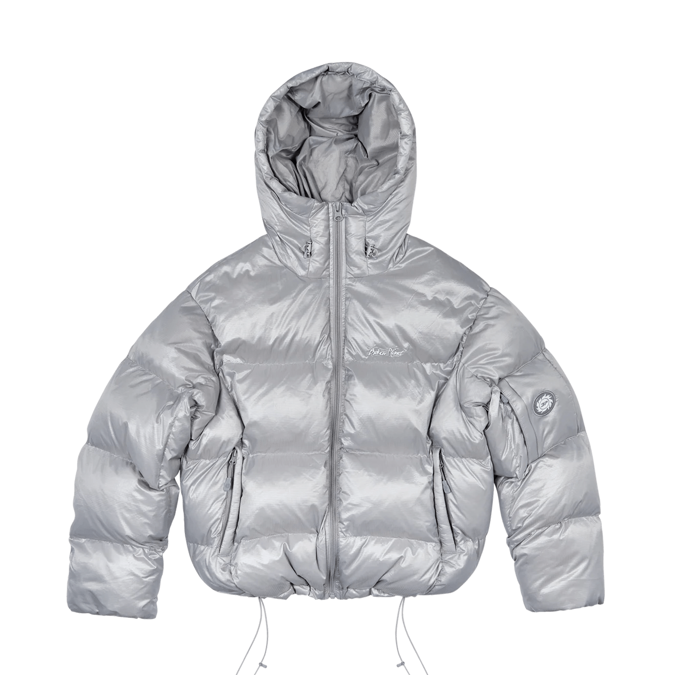 Broken Planet Puffer Jacket 'Silver' – Kick Game