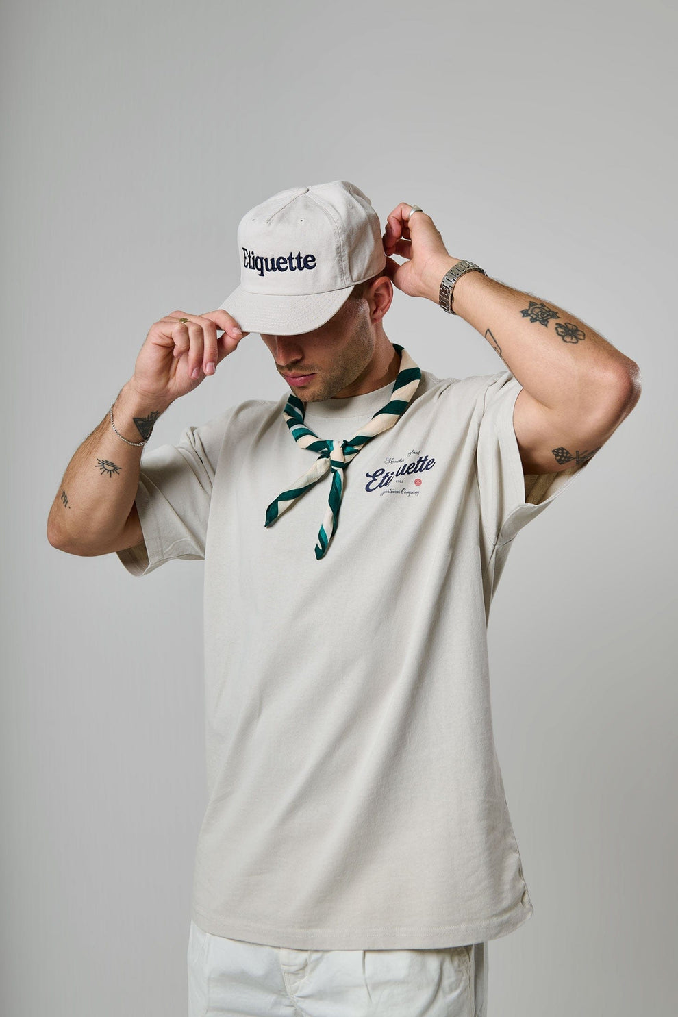 Etiquette The Rose Tee - Bone – Kick Game