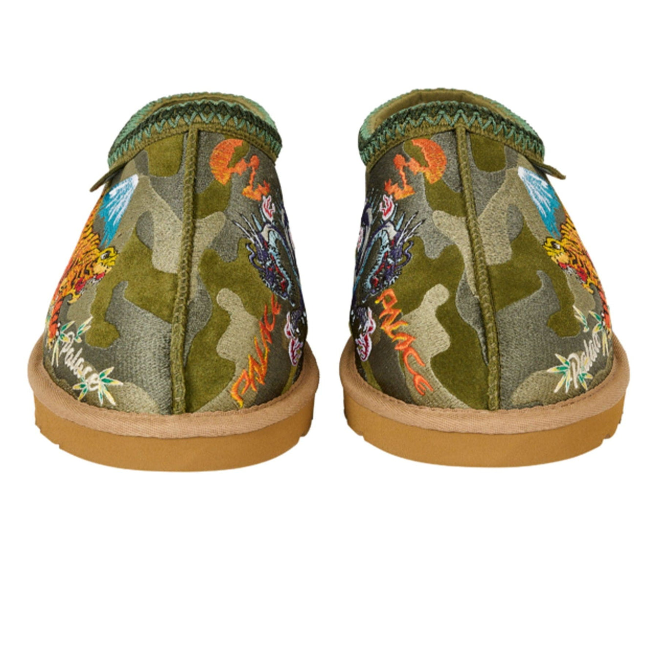 Palace x UGG Tasman Slipper 'Burnt Olive Camo' – Kick Game