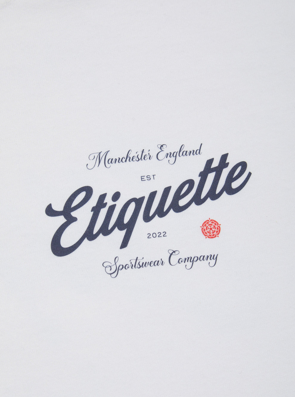 Etiquette The Rose Tee - White – Kick Game