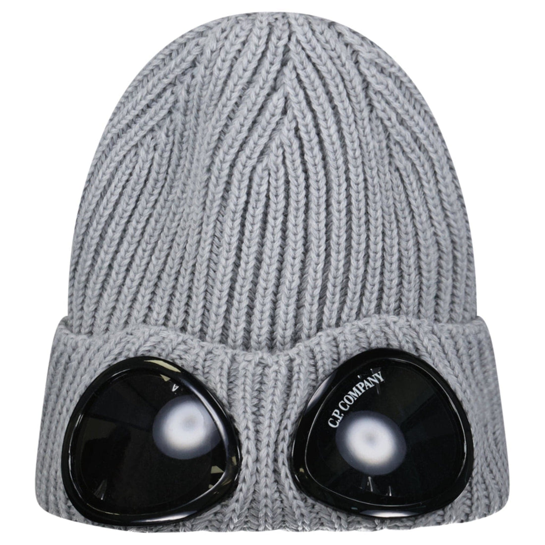 CP Company Extrafine Merino Wool Goggle Beanie in Grey – Kick Game