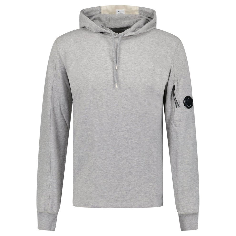 CP Company Hooded Lens Light Fleece Sweatshirt Grey – Kick Game