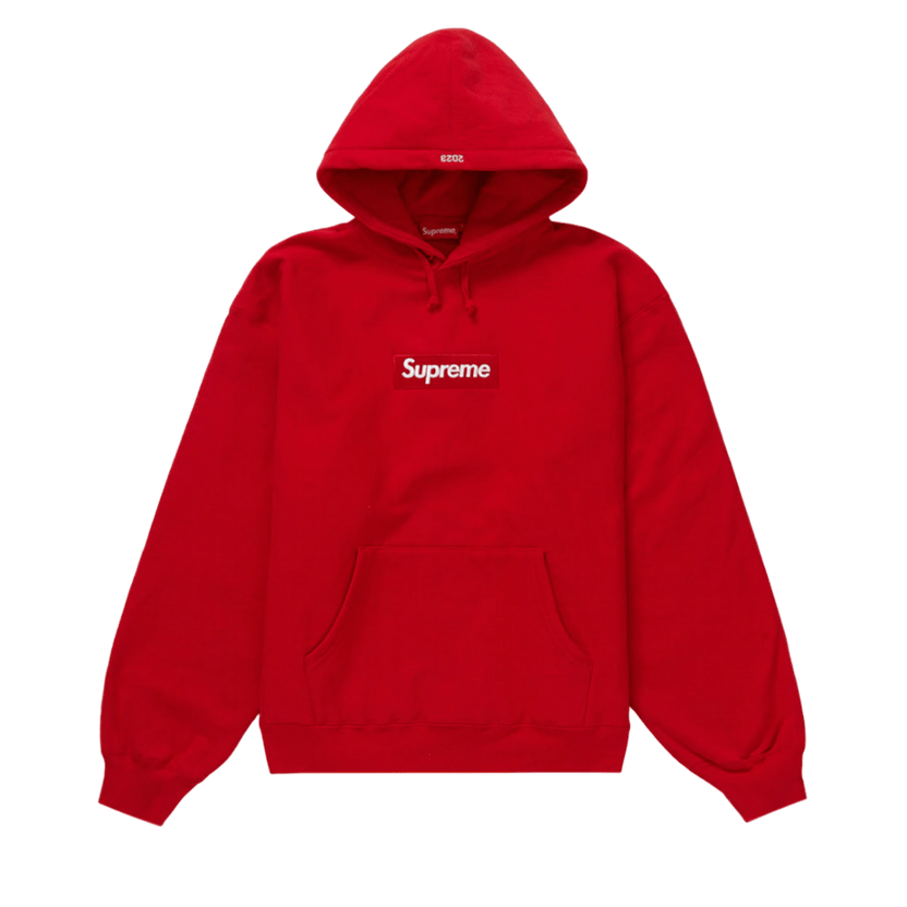Supreme Box Logo Hoodie FW23 'Red' — Kick Game