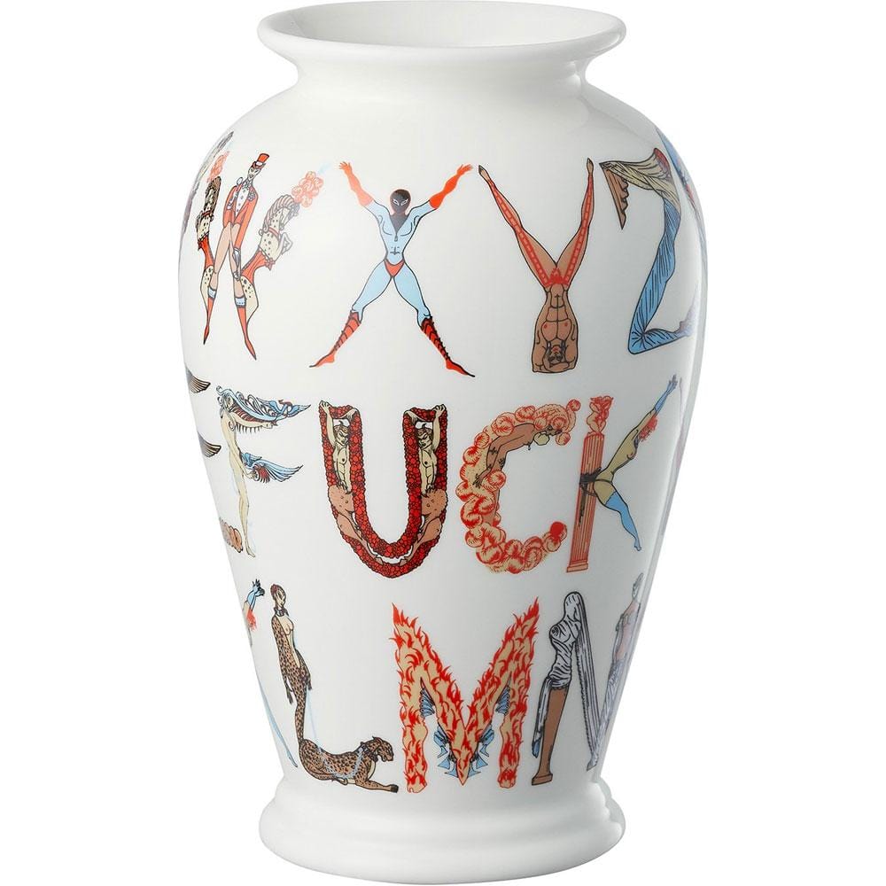 Supreme Alphabet Vase White — Kick Game