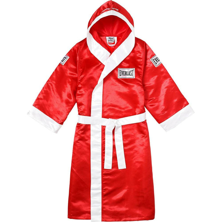 Supreme Everlast Satin Hooded Boxing Robe - Red – Kick Game