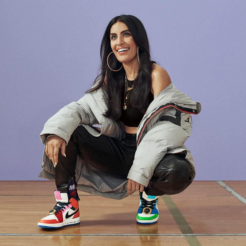 Melody Ehsani x Wmns Air Jordan 1 Mid 'Fearless' — Kick Game