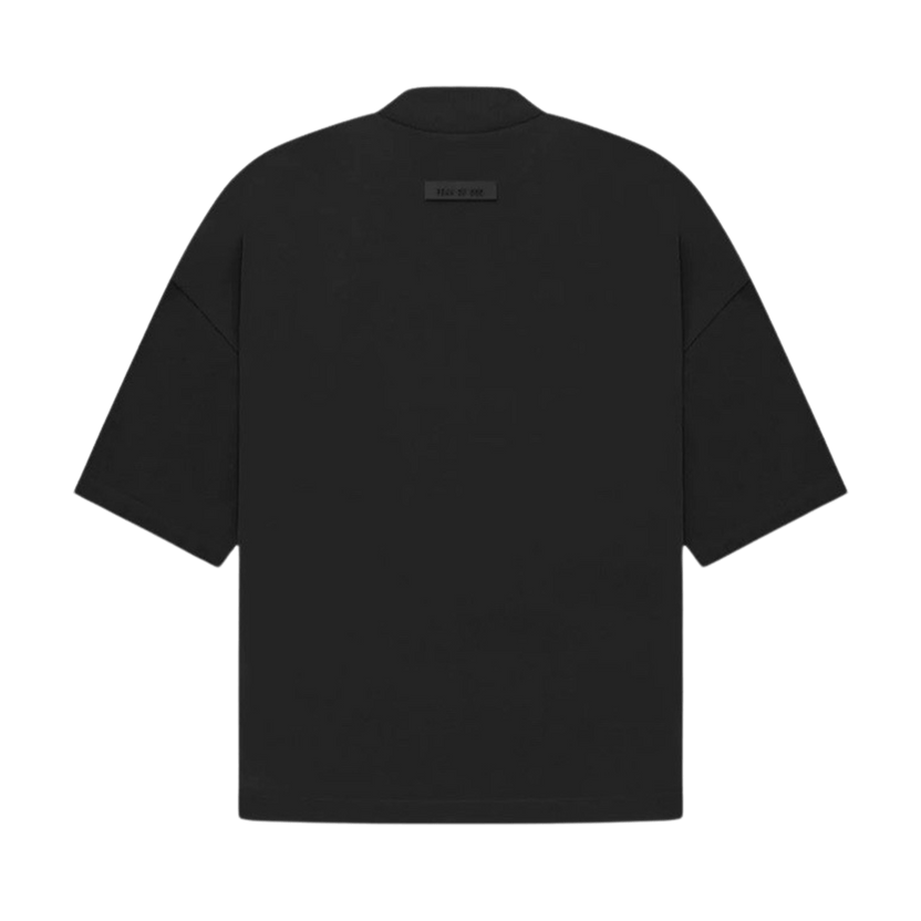 Fear of God Essentials Tee 'Jet Black' — Kick Game