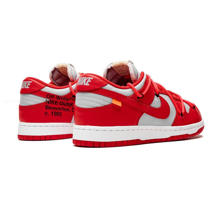 OFF-WHITE x Nike Dunk Low 'University Red' – Kick Game