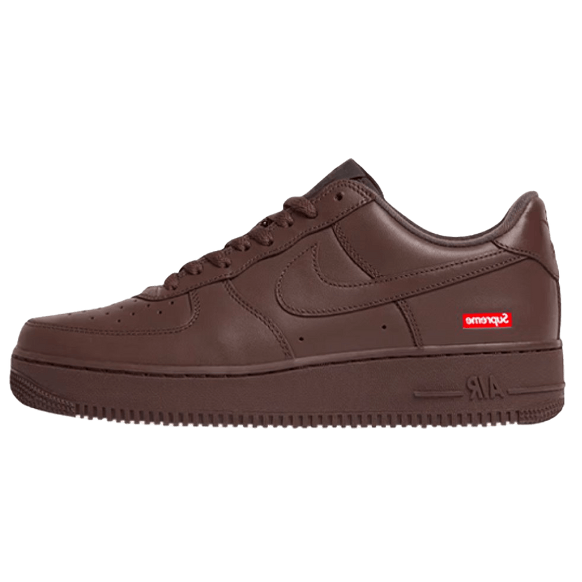 Supreme x Air Force 1 Low 'Box Logo - Baroque Brown' — Kick Game